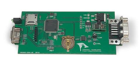 Sae J1939 Gateway With Usb Port Rtc Microsd Power Supply
