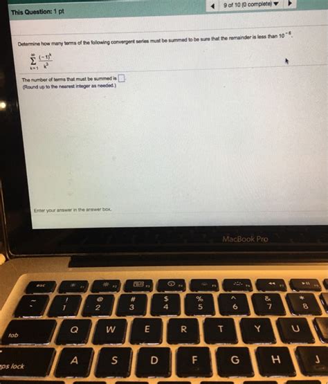 Solved Determine How Many Terms Of The Following Convergent