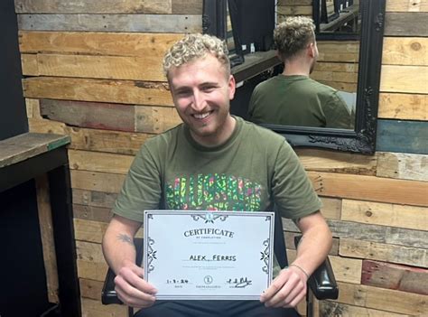 Alex Ferris Thomas Lloyd Barbering Academy