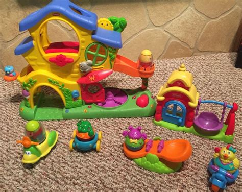 Playskool Weebles Turn N Tumble Playset Musical Treehouse Weeble