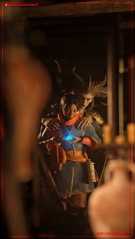 Rule 34 3d Age Difference Demon Demon Girl Demon Horns Diablo Diablo