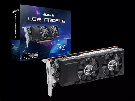 Asrock Intel Arc A380 Low Profile 6gb Intel Arc A380 6gb 96 Bit Gddr6 Pci Express対応ビデオカード 製品詳細