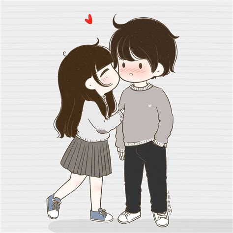 Pfp Matching Cute Cartoon Couple Profile Pictures For Facebook