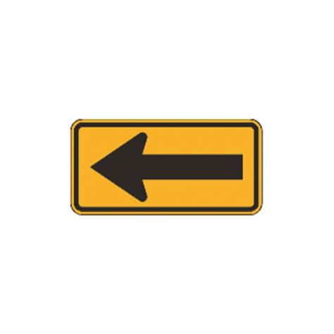 Direction Large Arrow Sign W1 6 Traffic Safety Supply Company