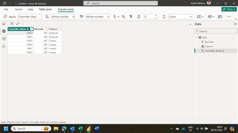 In Powerbi Via A Calculated Column Formula Identify Duplicate And Unique Customers Ashish Mathur