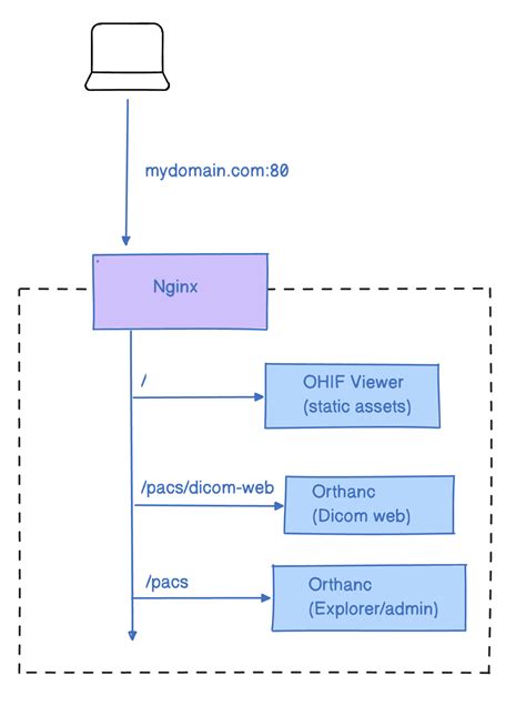 nginx image archive setup ohif