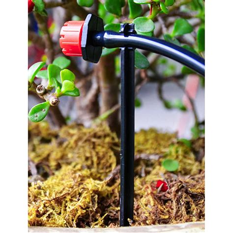 Kit Sistem De Irigare Gradina Pentru Gazon Gradina Terasa 150 Piese Negru Rosu Emag Ro