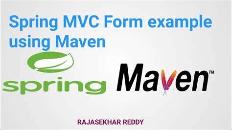 Spring Mvc Form Example Using Maven Spring Mvc Form Example Spring