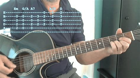 Dance With Me Orleans Video Guitar Lesson On Screen Tabs