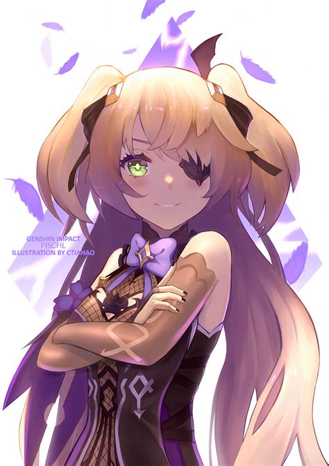 Fischl Genshin Impact Drawn By Ctiahao Danbooru