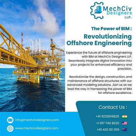 Offshoreengineering Construction Bimstructure Bimsolution Mechcivdesignersllp Mechciv