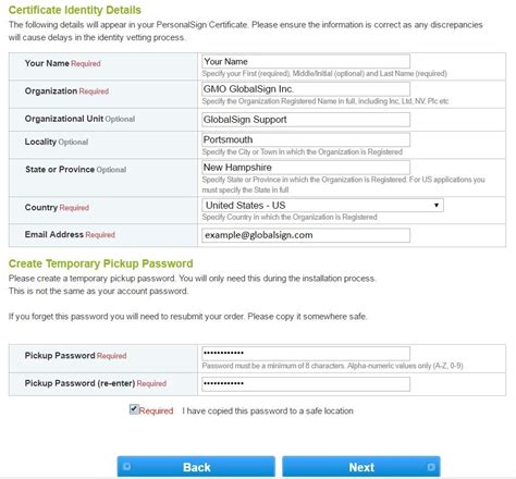 How To Order A New Client Certificate How To Order A New Client Certificate Globalsign Support