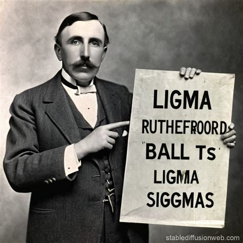 Rutherford With Ligma Sigma Sign Stable Diffusion Online