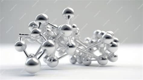 Premium Ai Image Abstract Molecular Structures Unveiled Exploring Scientific Essence 3d Dna