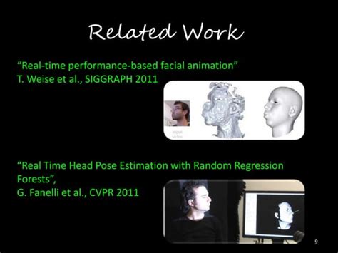Depth Based Real Time Head Motion Tracking Using 3d Template Matching Pptx Graphics Software