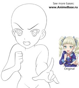 150 Anime Girl Poses Reference Female Anime Bases For Drawing