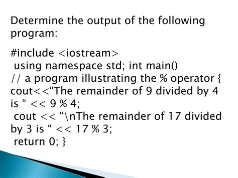 Activities On Operands Ppt