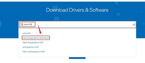Download Intel Uhd Graphics 630 Driver On Windows 11 10