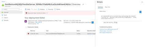 I Cant Restore Mysql Flexible Server Microsoft Qanda