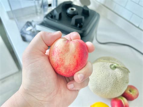 초고속블렌더 믹서기 쿠쿠 몬스터 블렌더 익스트림 신비복숭아 스무디 만들기 네이버 블로그