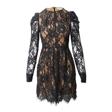 Michael Kors Dresses Michael Michael Kors Lace Mini Dress In Black