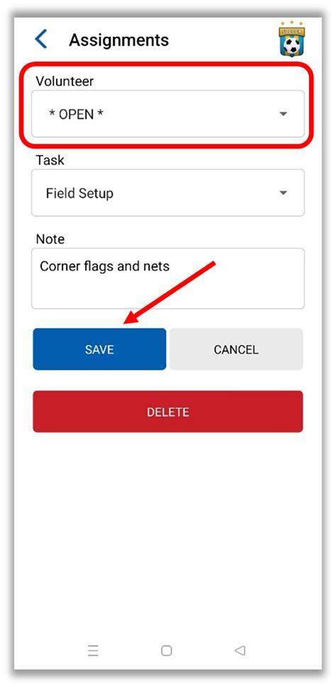 Assignment Management In The Mobile App Team Officials Powerup Sports