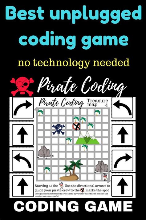 Pirate Coding Unplugged Coding Lessons Unplugged Coding Activities