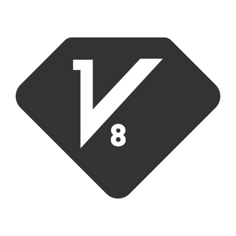 V8 Vector Icons Free Download In Svg Png Format