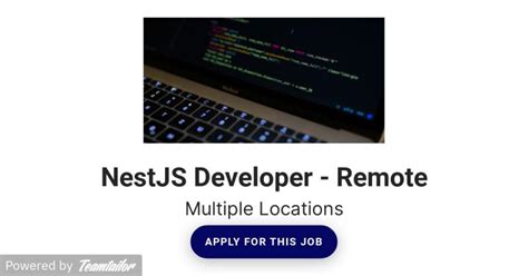 francesco tuia on linkedin nestjs developer remote recruiter4you