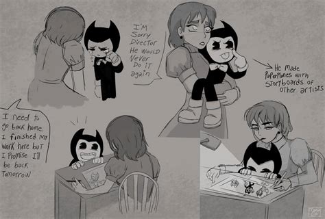 Audrey And Bendy Sketchs By Maguiecron On Deviantart