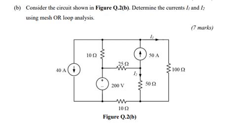 Solved B Consider The Circuit Shown In Figure Q B Chegg