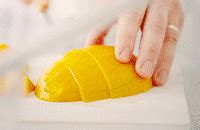 Sweet Mango Slice Fruit Juice Shake Blender 
