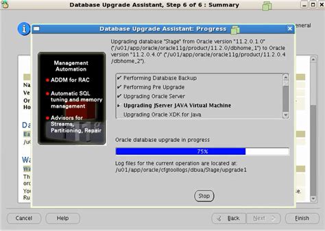 oracle database upgrade from 11 2 0 1 to 11 2 0 4 step by step