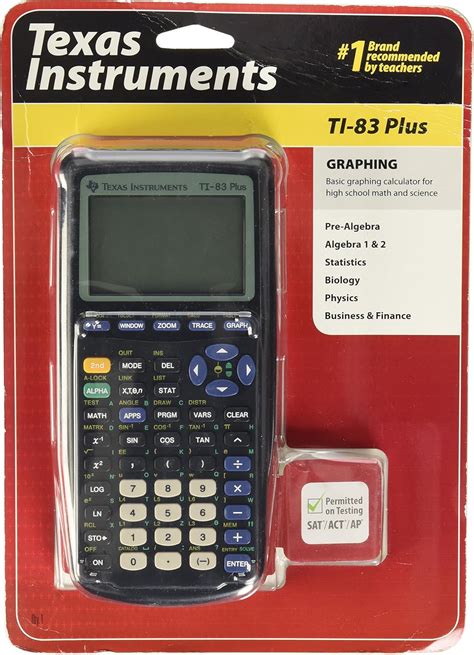 מחשבון גרפי Texas Instruments Ti 83 Plus Incorporated Texas Instruments מוצרים למשרד