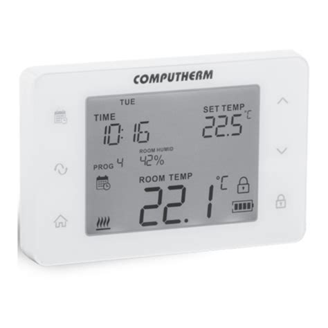 COMPUTHERM Q OPERATING INSTRUCTIONS MANUAL Pdf Download ManualsLib