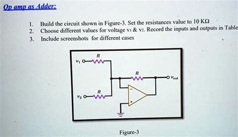 solved build a circuit on pspice using the following parameters listed