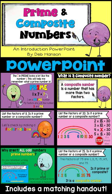Prime Numbers Anchor Chart Artofit
