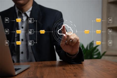 Informática Innovación Global En El Ciberespacio Servicio Solución Enlace Computadora Futuro