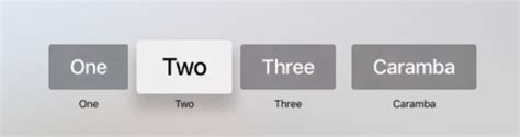Animation How To Create Appletv Buttons Stack Overflow