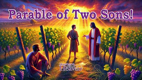 Parable Of Two Sons Repentance And Obedience To God