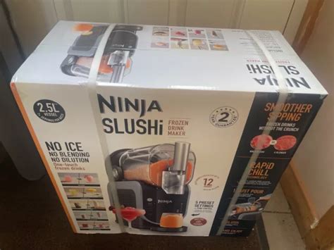 Ninja Slushi Frozen Drinks Maker Fs301uk Slushy Slush Machine New Sealed £312 72 Picclick Uk