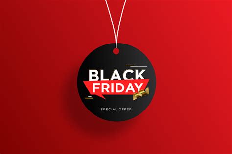 블랙 프라이데이 판매 태그 및 레이블 템플릿 쇼핑 레이블 종이에 공백 할인 및 가격표 특별 제공 블랙 프라이데이 포도 수확 벡터 그림입니다 스톡 일러스트레이션 가격표에 대한