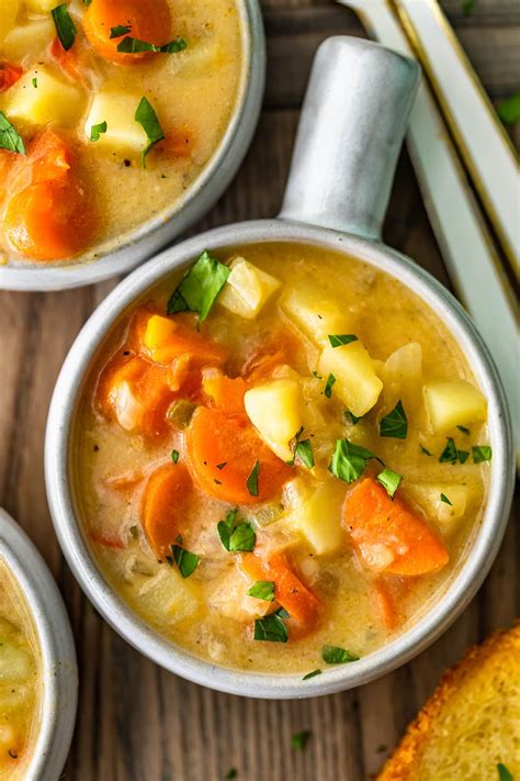 Cheesy Potato Soup Recipe Potato Chowder The Cookie Rookie® My Recipe Magic