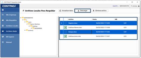Cómo descargar archivos