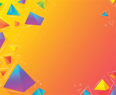 Colorful Triangular Abstract Background Vector Art And Graphics