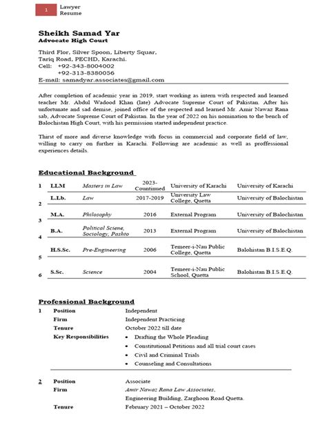 sheikh samad yar cv pdf advocate microsoft windows