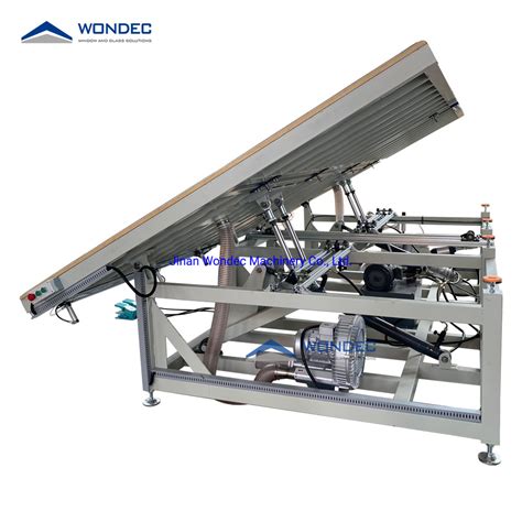 Manual Tilting Glass Cutting Table With Tilt Loading And Breaking Function Automatic Flat