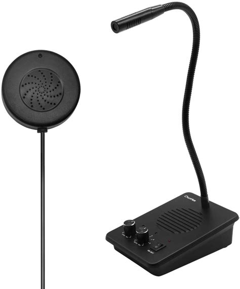 Window Speaker Intercom System Dual Way Anti Interference