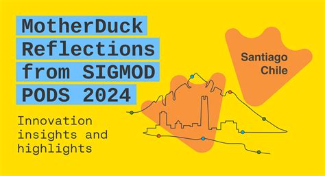 Reflections On Sigmodpods 2024 Insights And Highlights Motherduck Blog