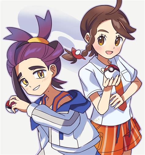 Juliana And Kieran Pokemon And More Drawn By Orange Orangelv Danbooru